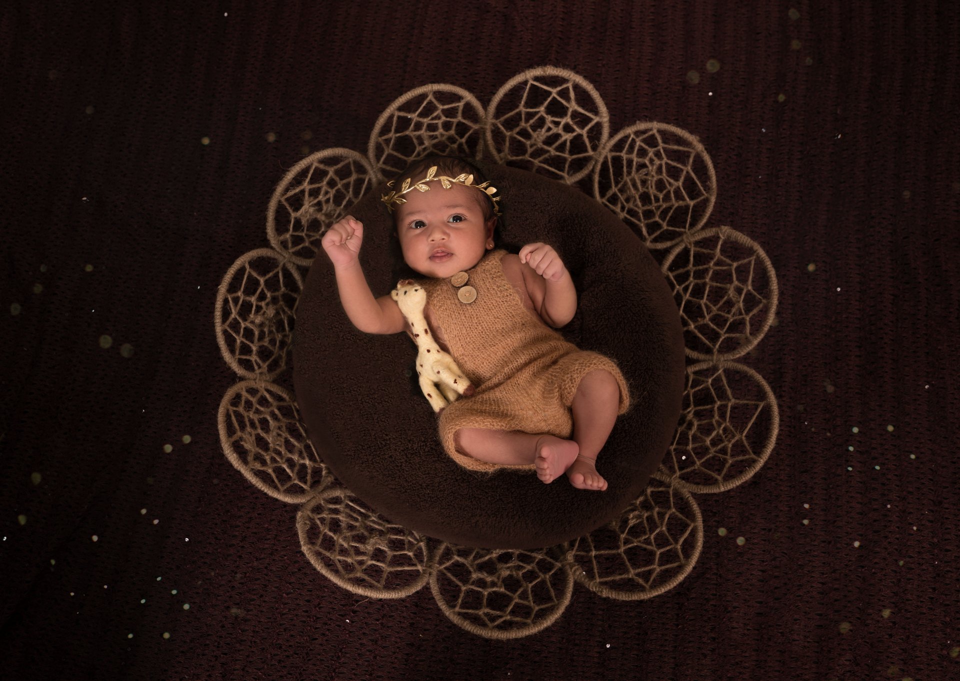 Joyful Heartwarming Newborn Photoshoot » Amrit Ammu